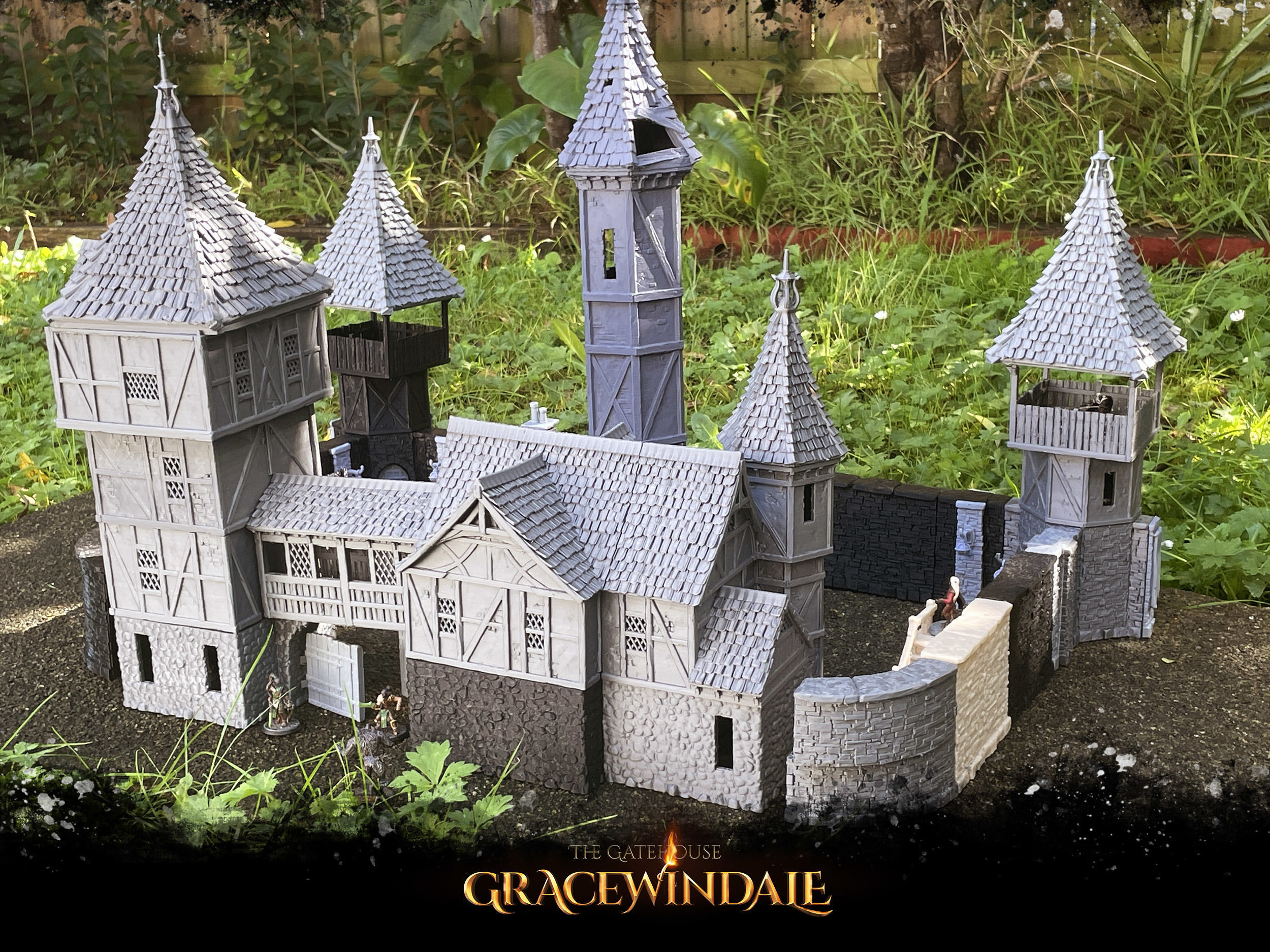 Gracewindale - Gatehouse 3D model 3D printable | CGTrader