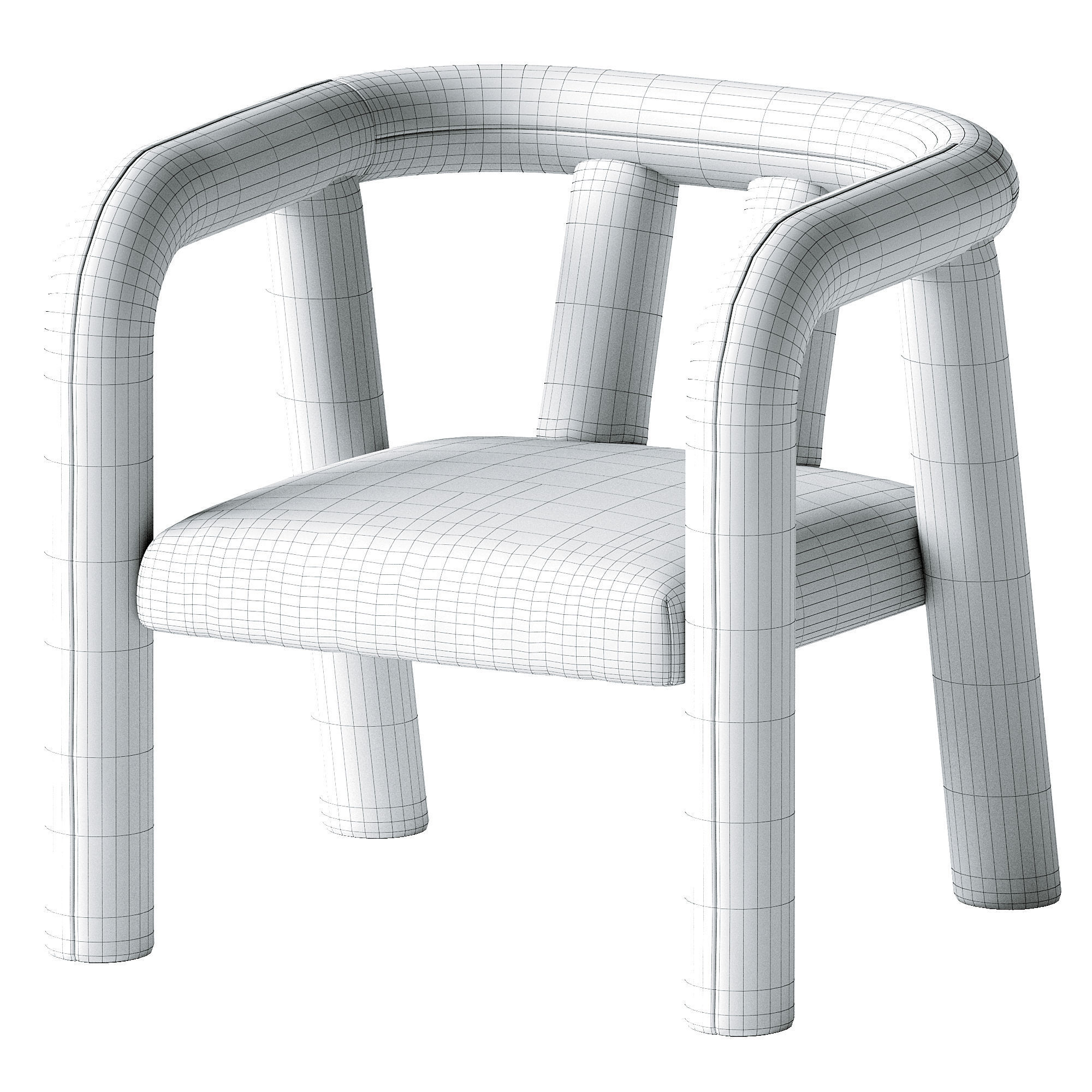 TEMI LOUNGE CHAIR 3D model | CGTrader