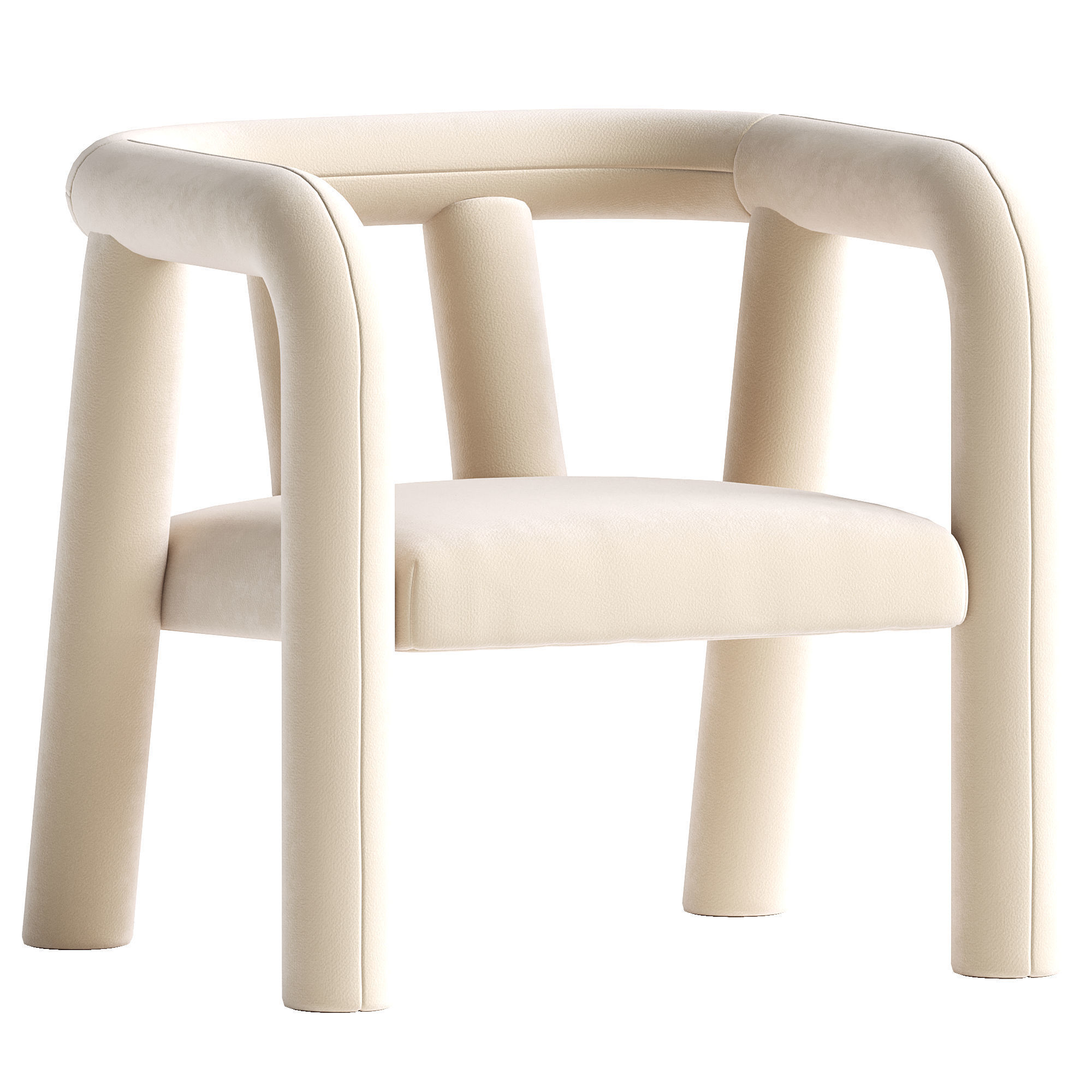 TEMI LOUNGE CHAIR 3D model | CGTrader