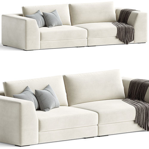 Modular Sofa Grant 3-seater 3D model | CGTrader