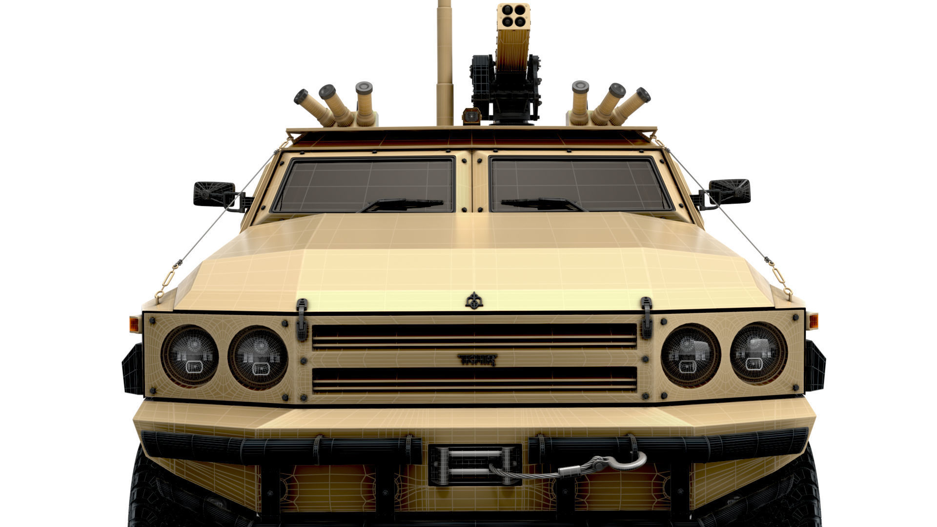 Generic MRAP Vampire C-UAS 2023 3D model | CGTrader