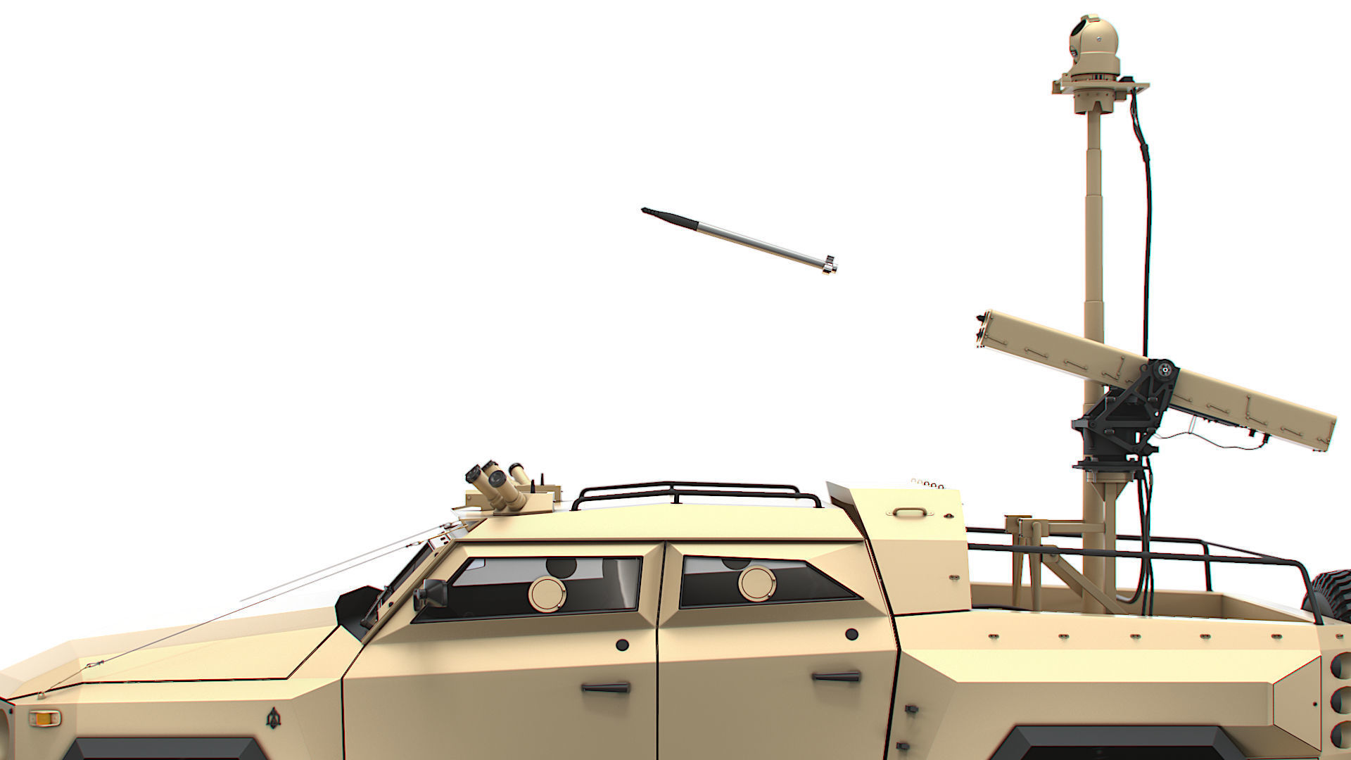 Generic MRAP Vampire C-UAS 2023 3D model | CGTrader