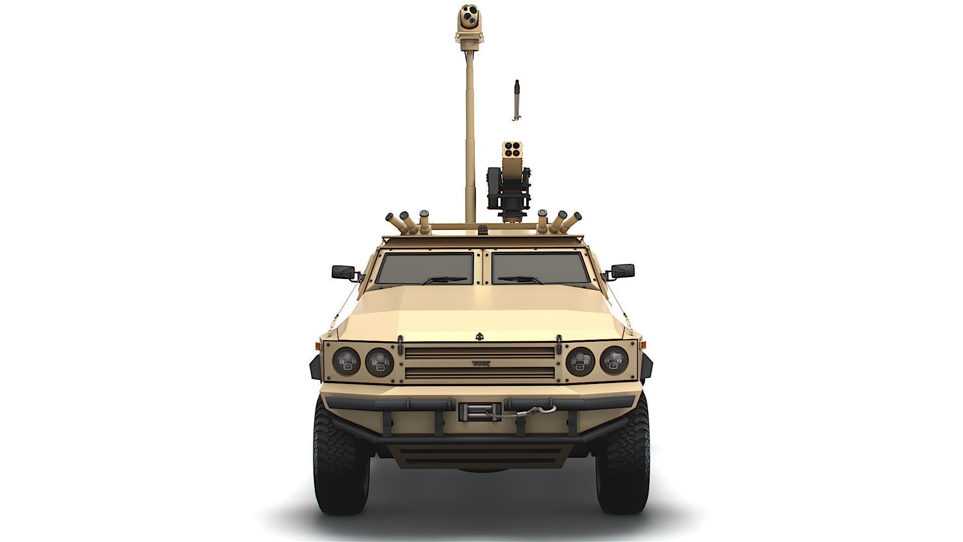 Generic MRAP Vampire C-UAS 2023 3D model | CGTrader