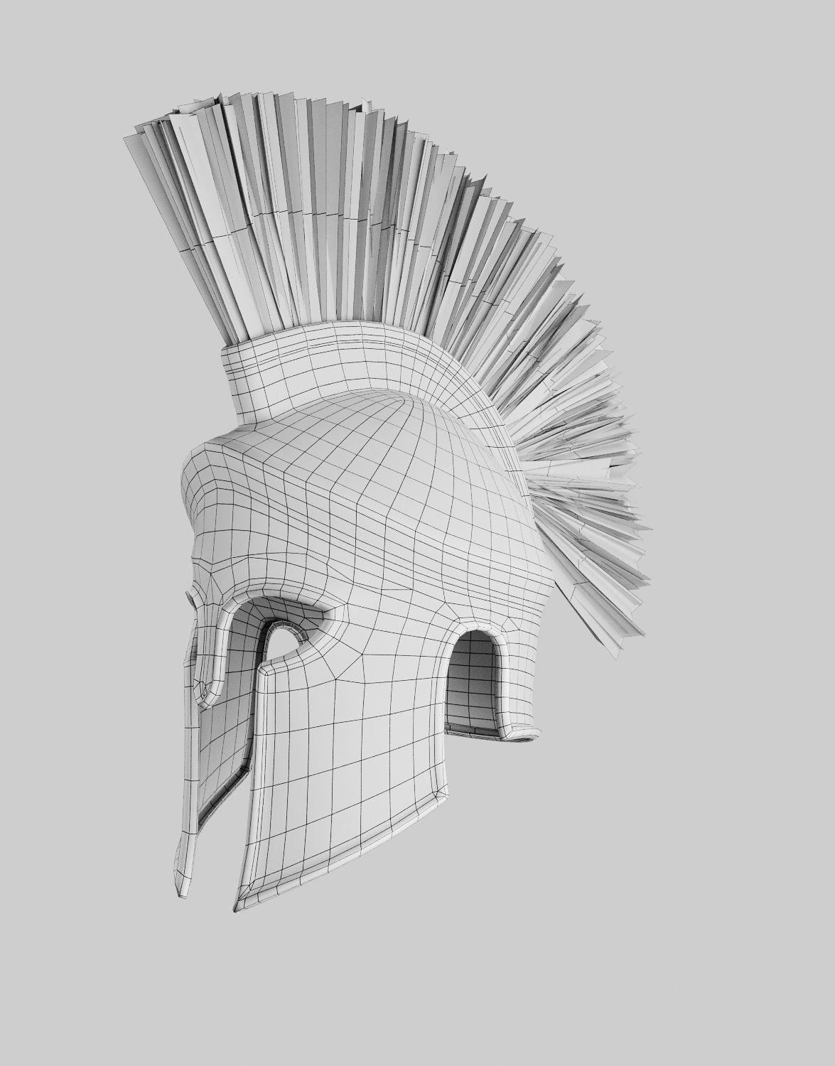 3D model Spartan Helmet 3D Model VR / AR / low-poly | CGTrader