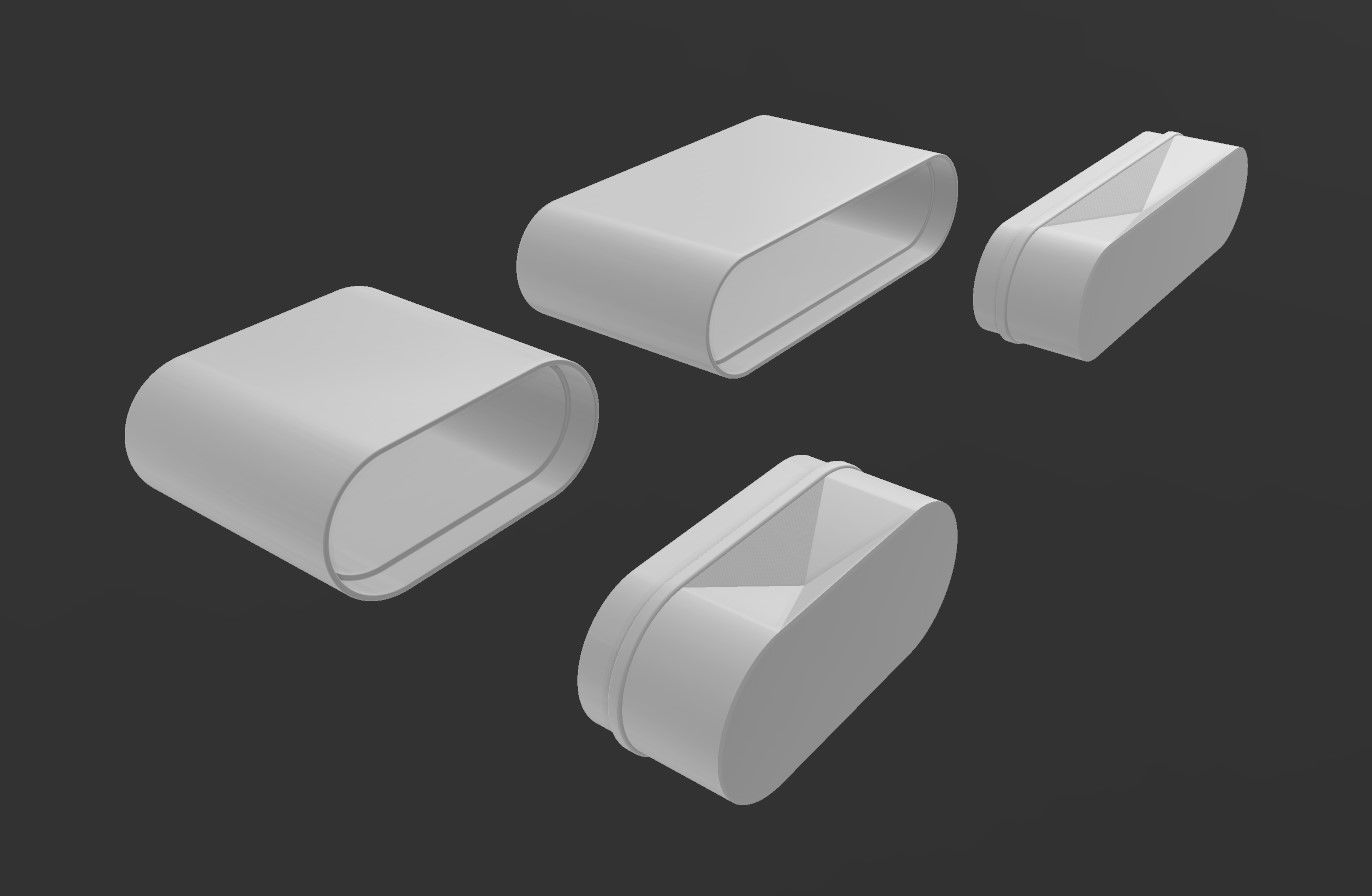Rounded Storage Box Container 3D model 3D printable | CGTrader