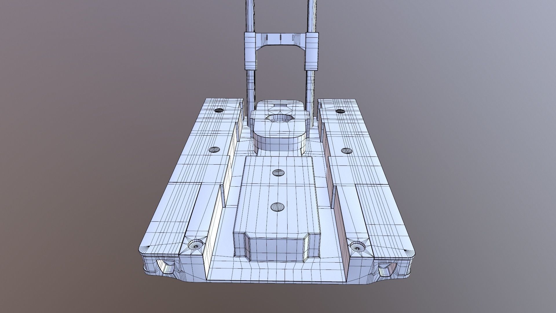 Folding Cart Dolly 3D model | CGTrader
