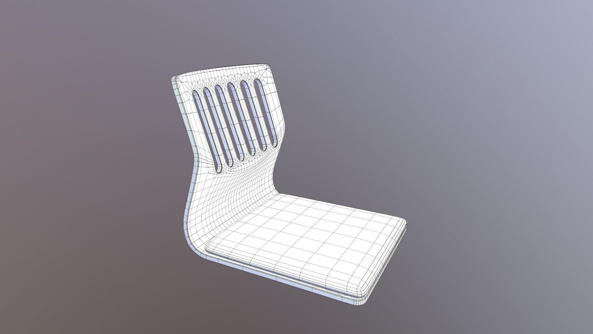 Japanese Seat Chair 3D model | CGTrader