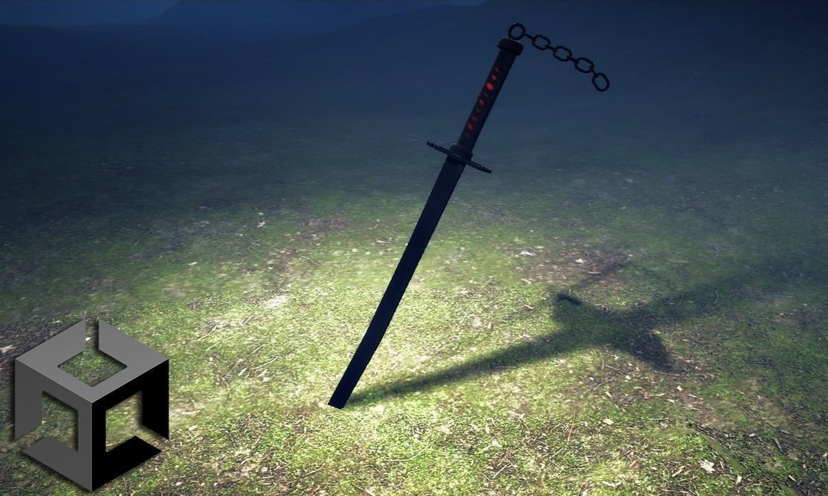 3D model Ichigo Tensa Zangetsu Sword VR / AR / low-poly | CGTrader