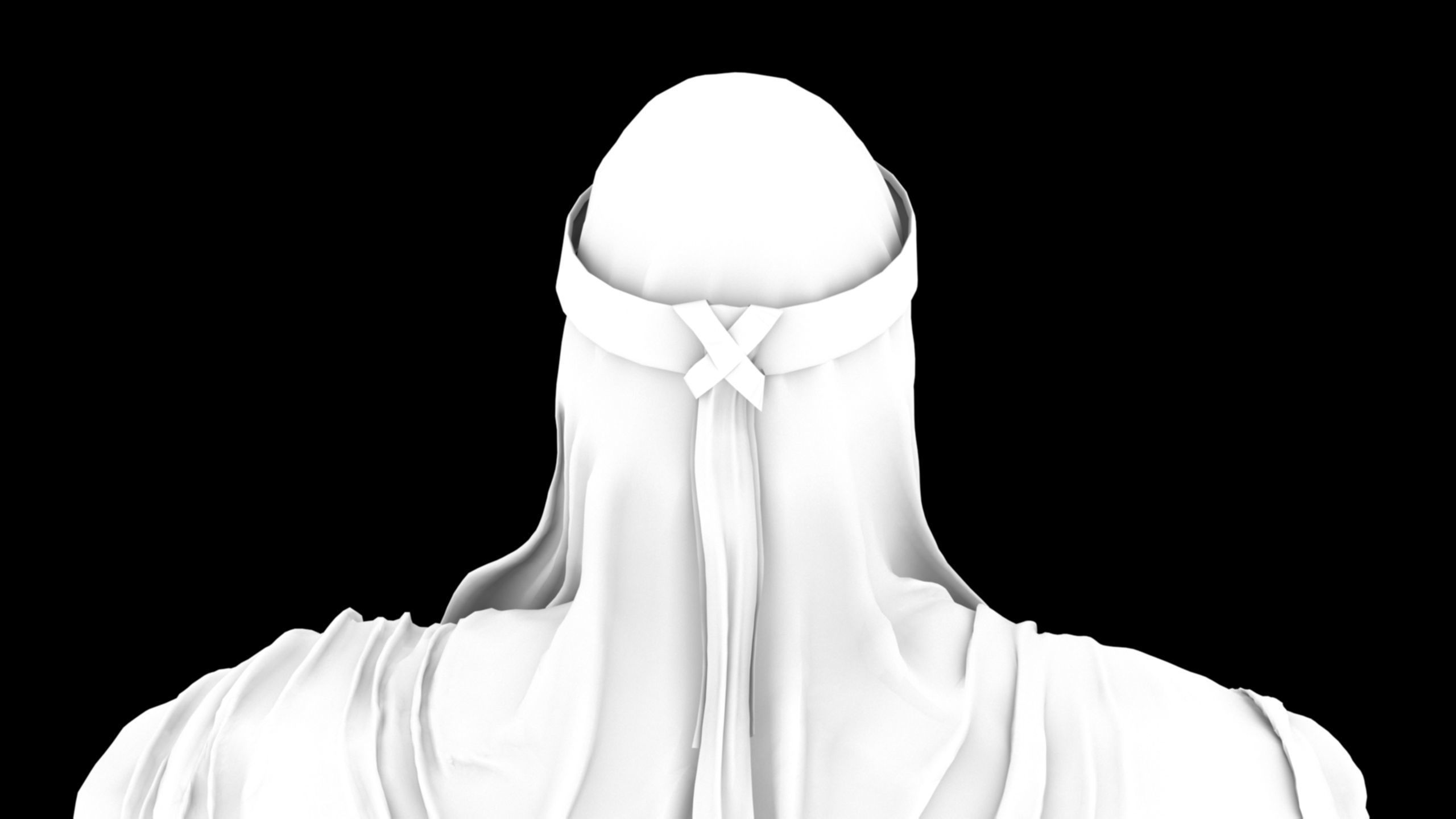 Arab Head Cover 3D model | CGTrader