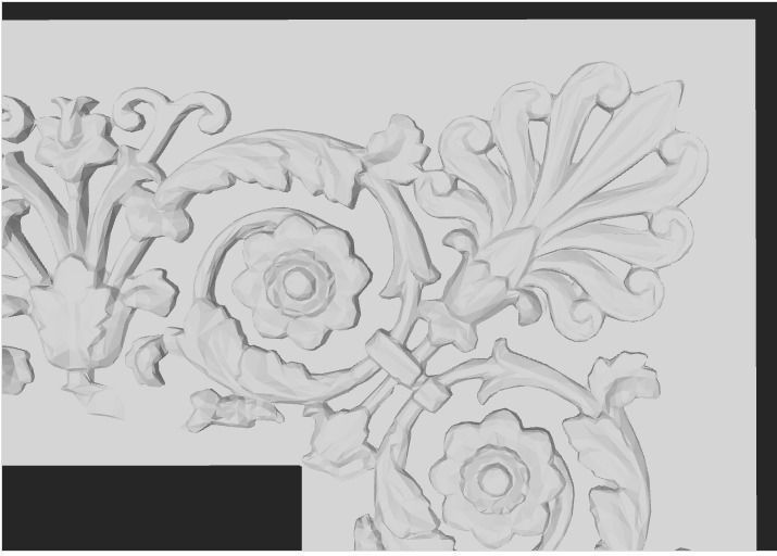 Modern Ceiling rose 3D model 3D model | CGTrader