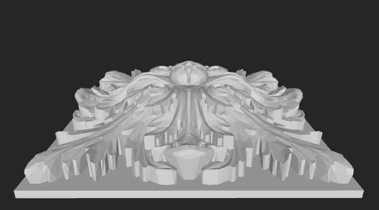 Modern Ceiling rose 3D model | CGTrader