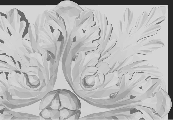 Modern Ceiling rose 3D model | CGTrader