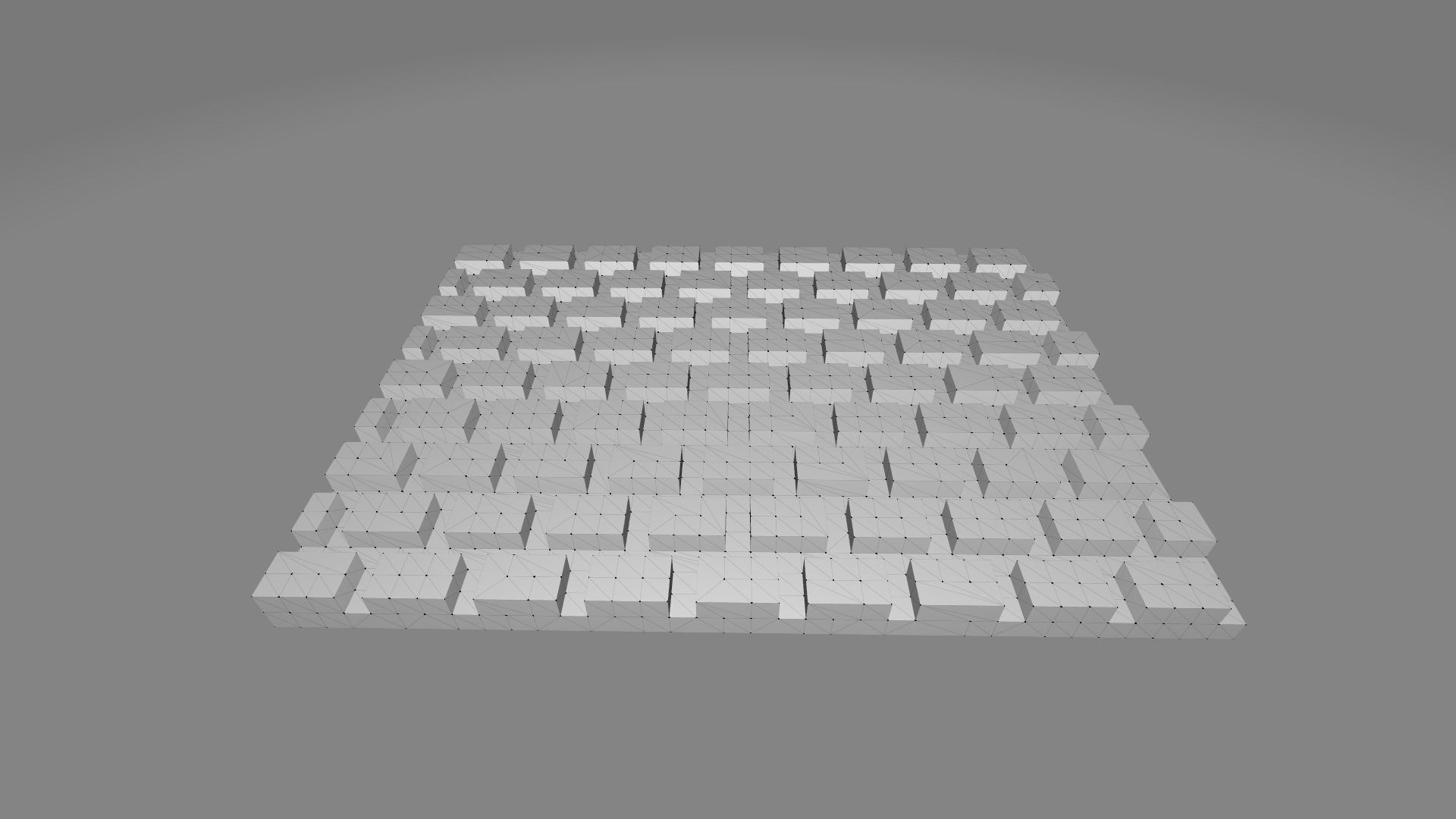 Voxel - Paved Path free VR / AR / low-poly 3D model | CGTrader