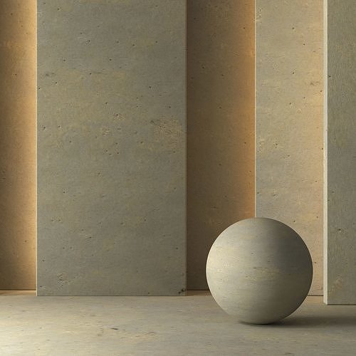 Yellow Concrete Material-Seamless-Tileable-No 17 Texture | CGTrader