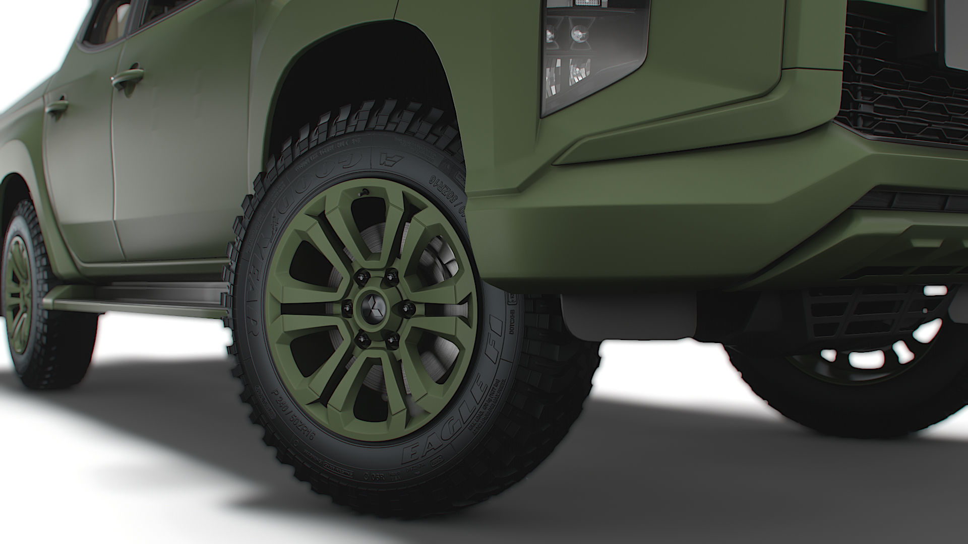 Mitsubishi L200 Vampire C-UAS 2023 3D model | CGTrader