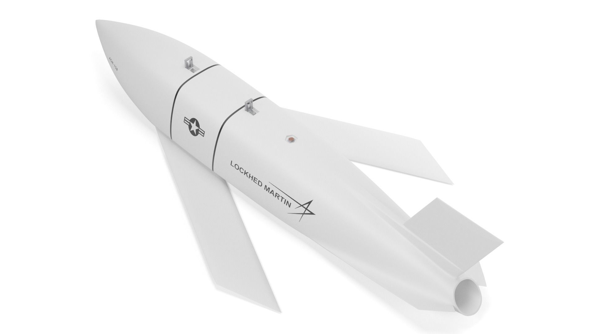 Cruise Missile AGM 158 JASSM 3D model | CGTrader