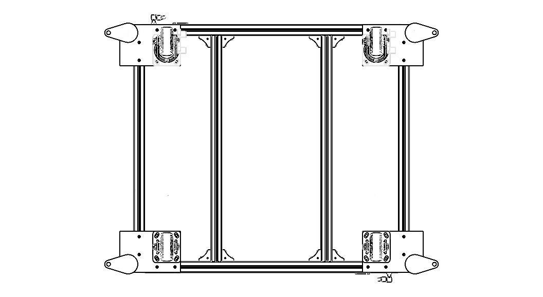 Aluminum Robot Structure - Enclosed 3D model rigged | CGTrader