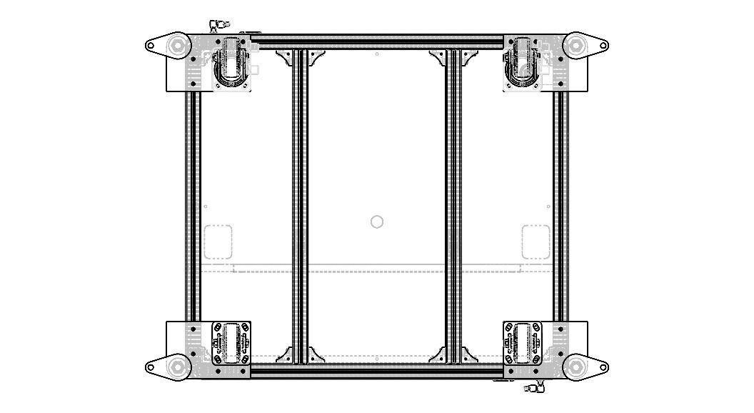 Aluminum Robot Structure - Enclosed 3D model rigged | CGTrader