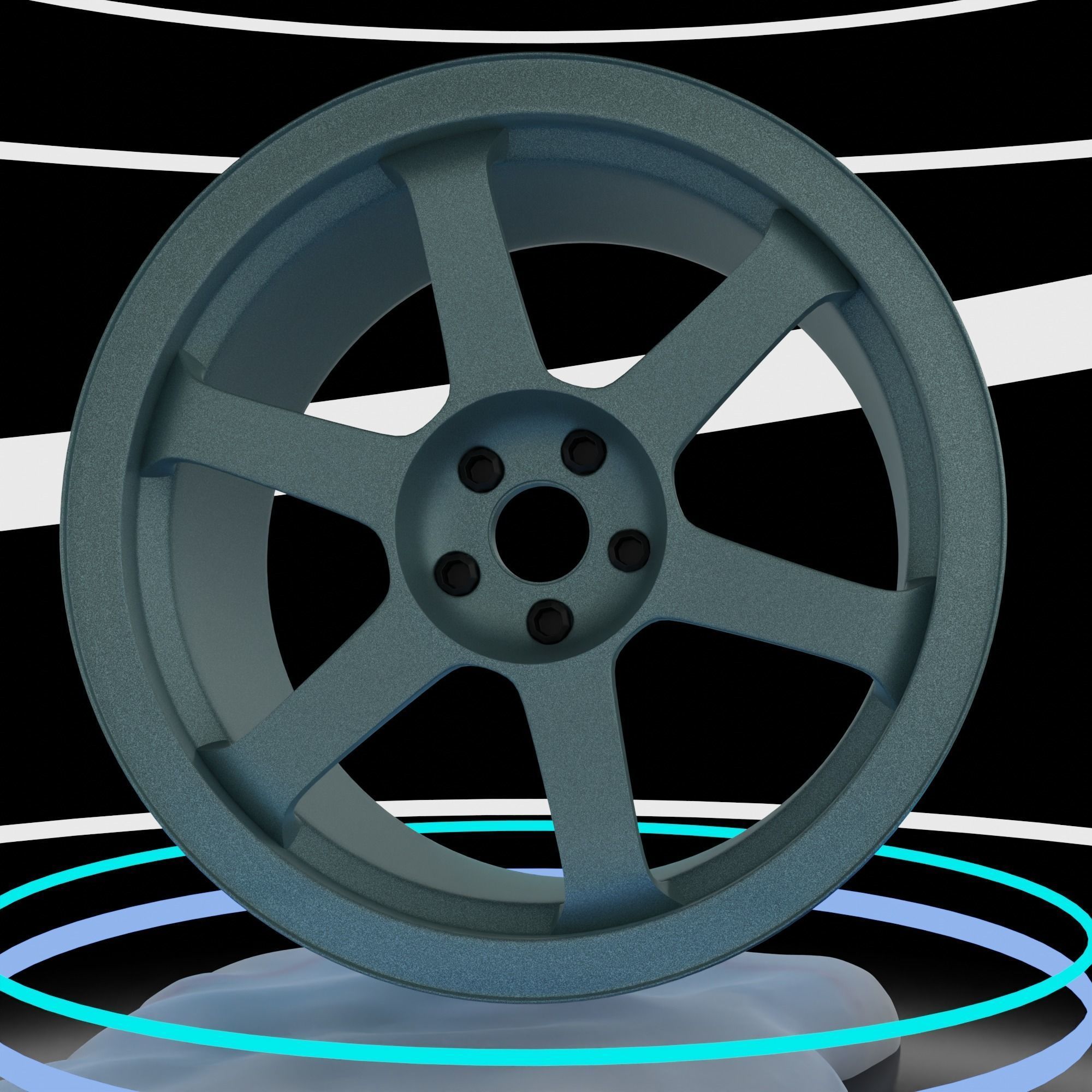 Rays Volk Racing wheel 3D model | CGTrader