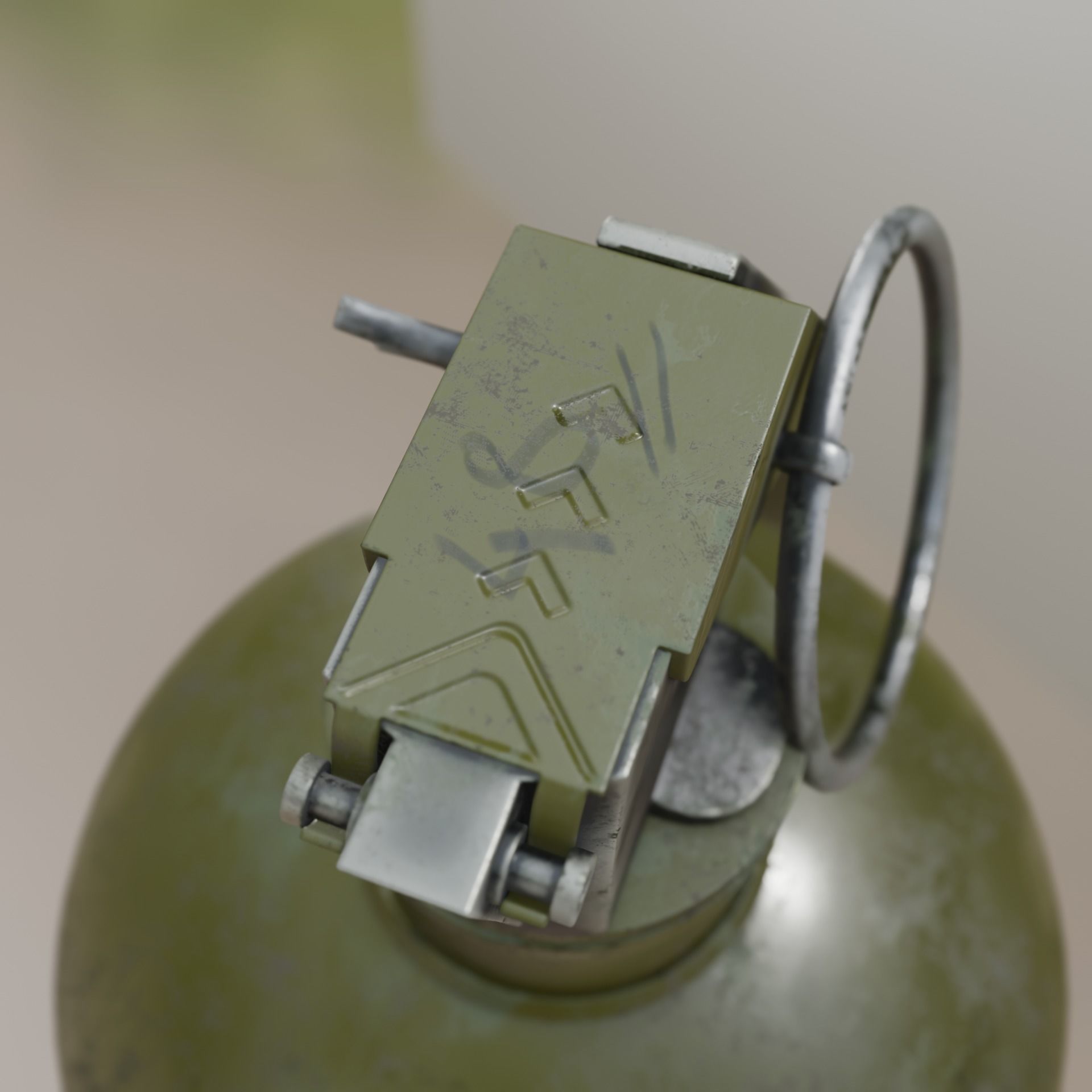 Frag Grenade 3D model | CGTrader