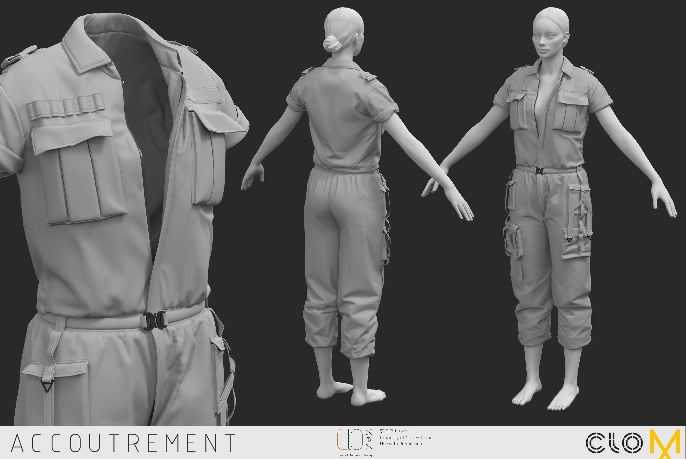 Accoutrement 3D model | CGTrader