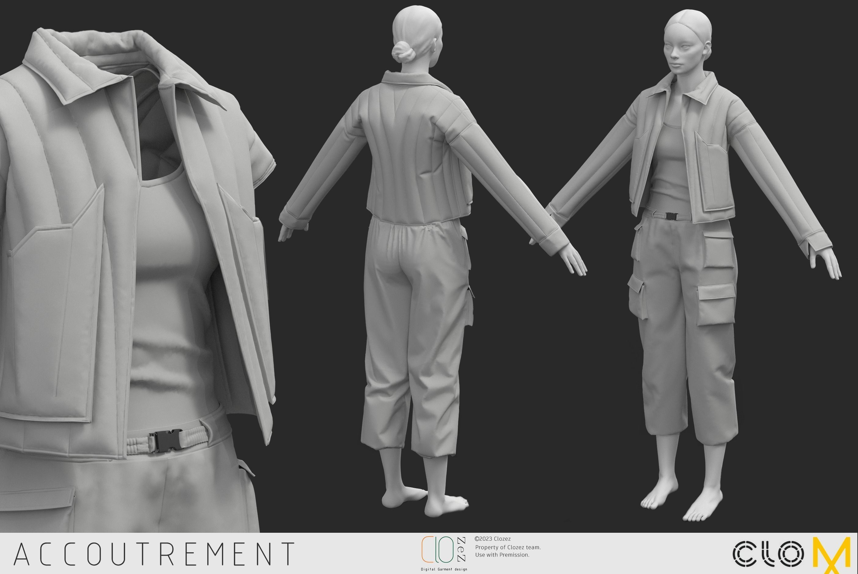 Accoutrement 3D model | CGTrader