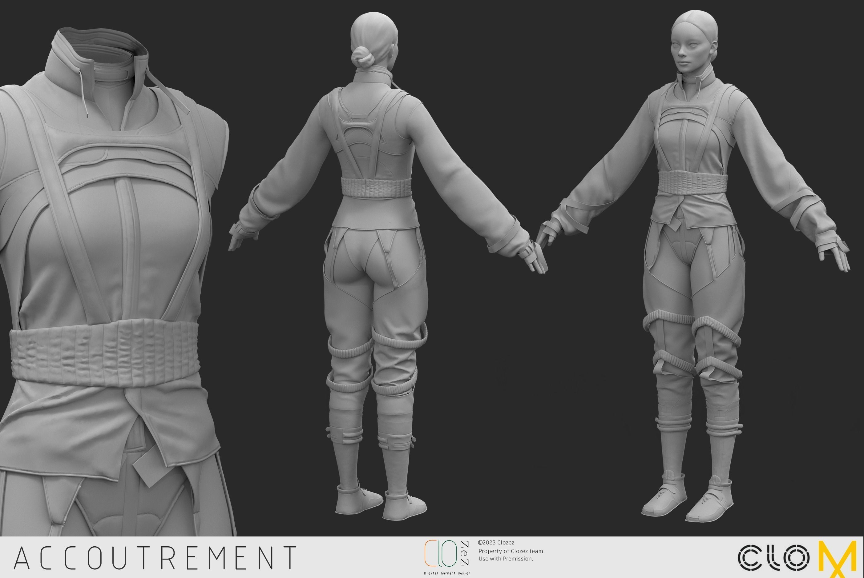 Accoutrement 3D model | CGTrader