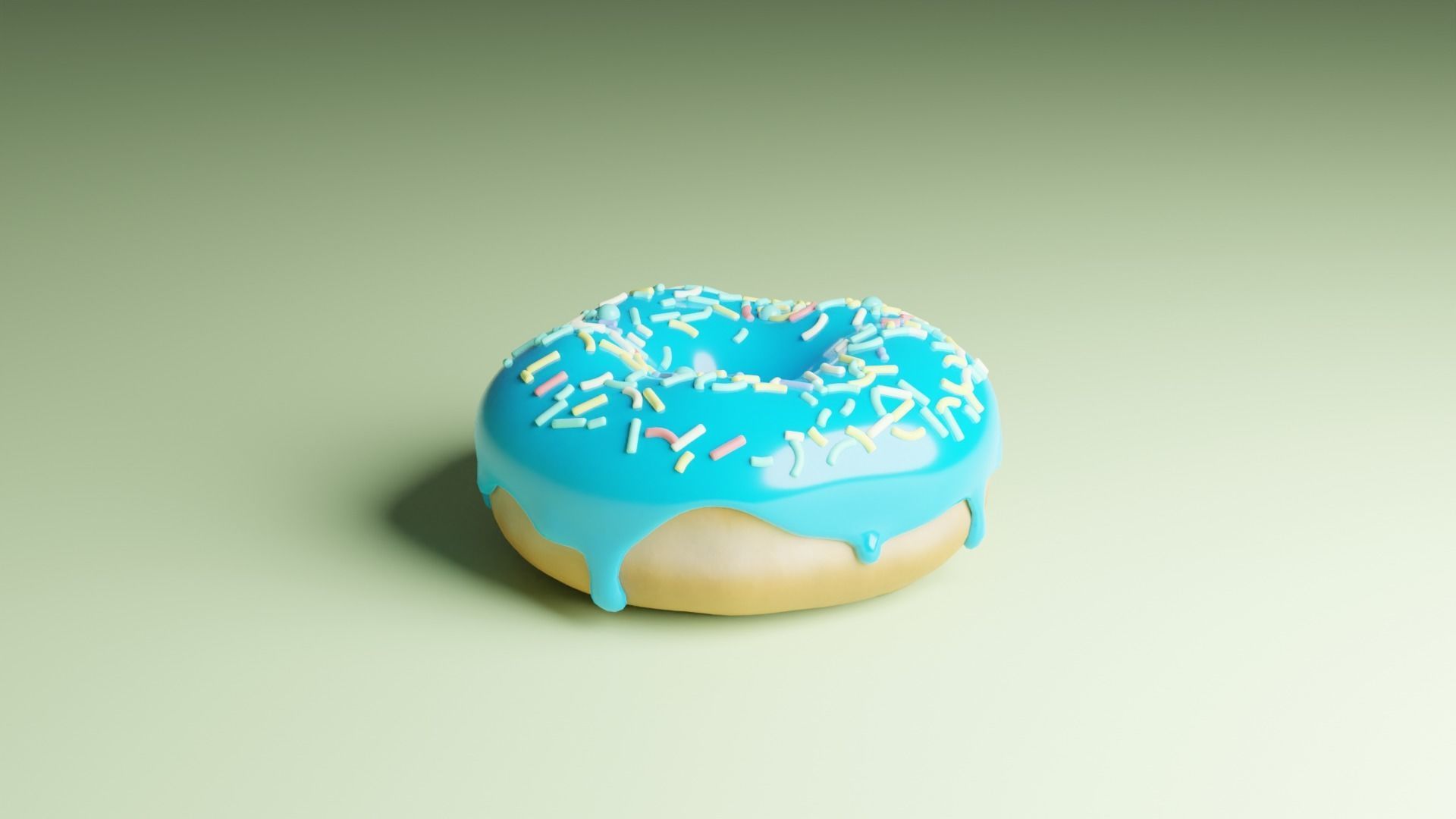 3D model Donut VR / AR / low-poly | CGTrader