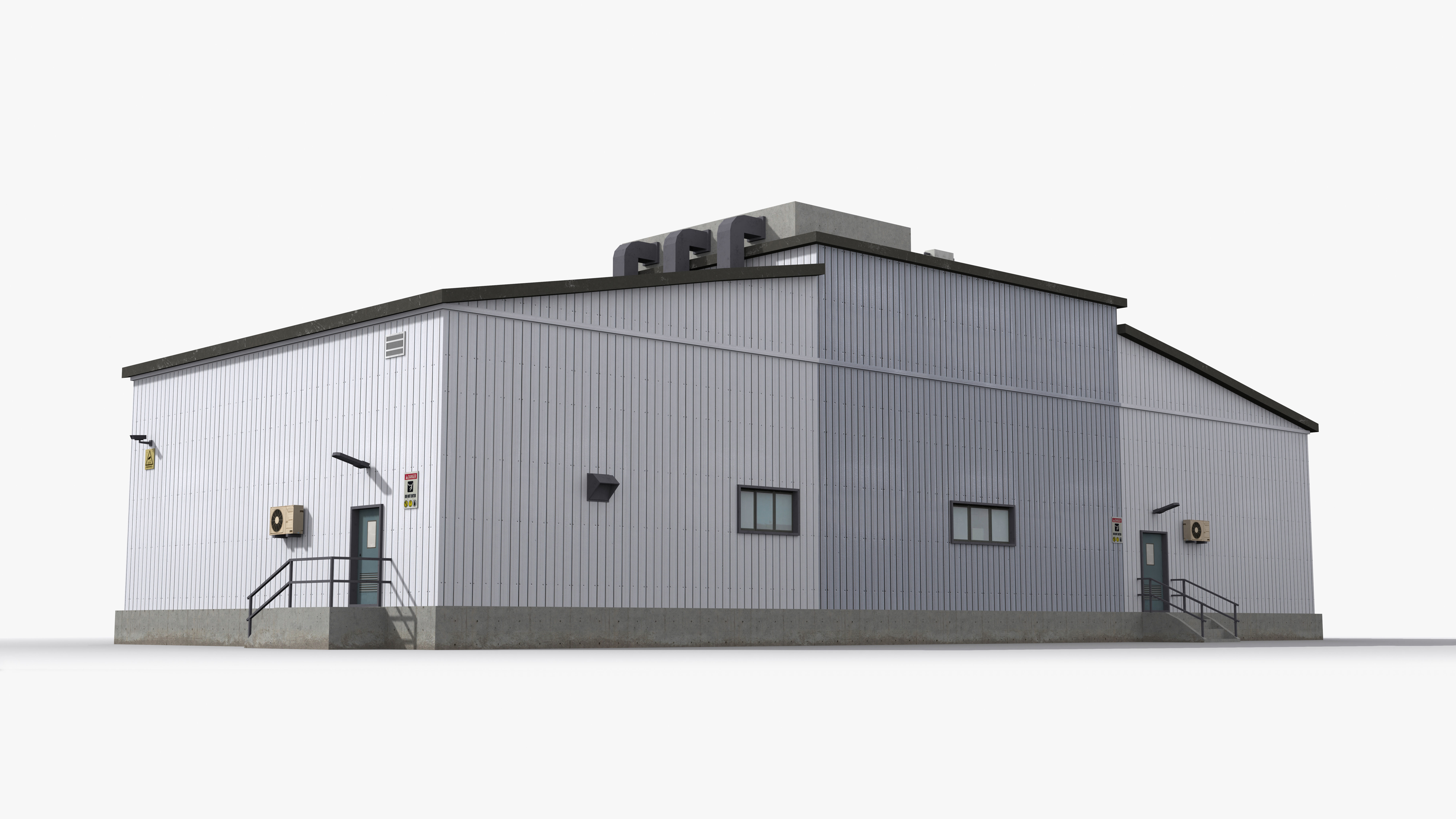 3D model Factory x30 VR / AR / low-poly | CGTrader