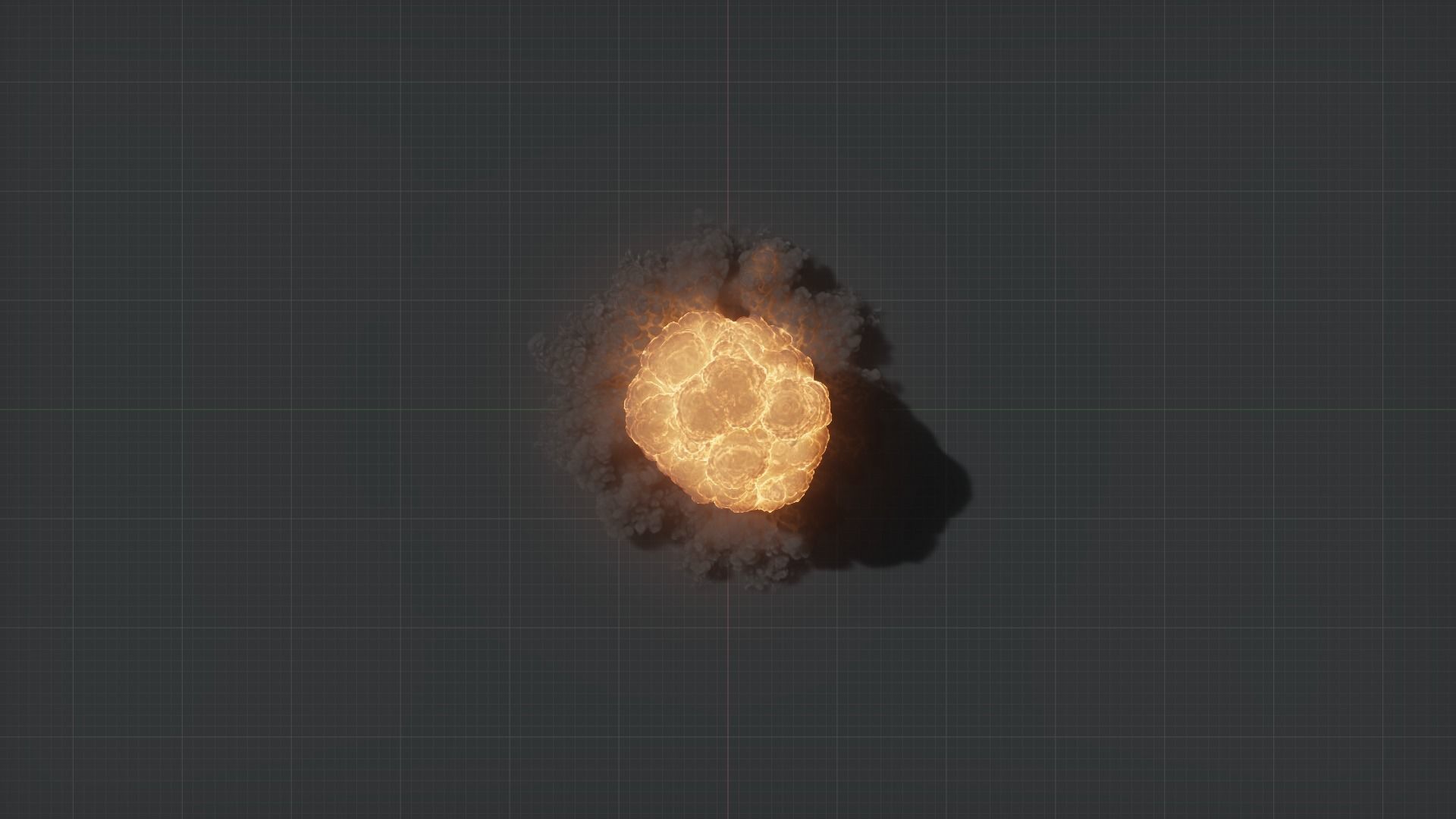 High Resolution Nuclear Blast 3D model animated | CGTrader