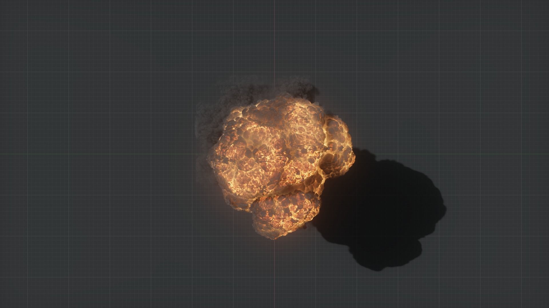 High Resolution Nuclear Blast 3D model animated | CGTrader