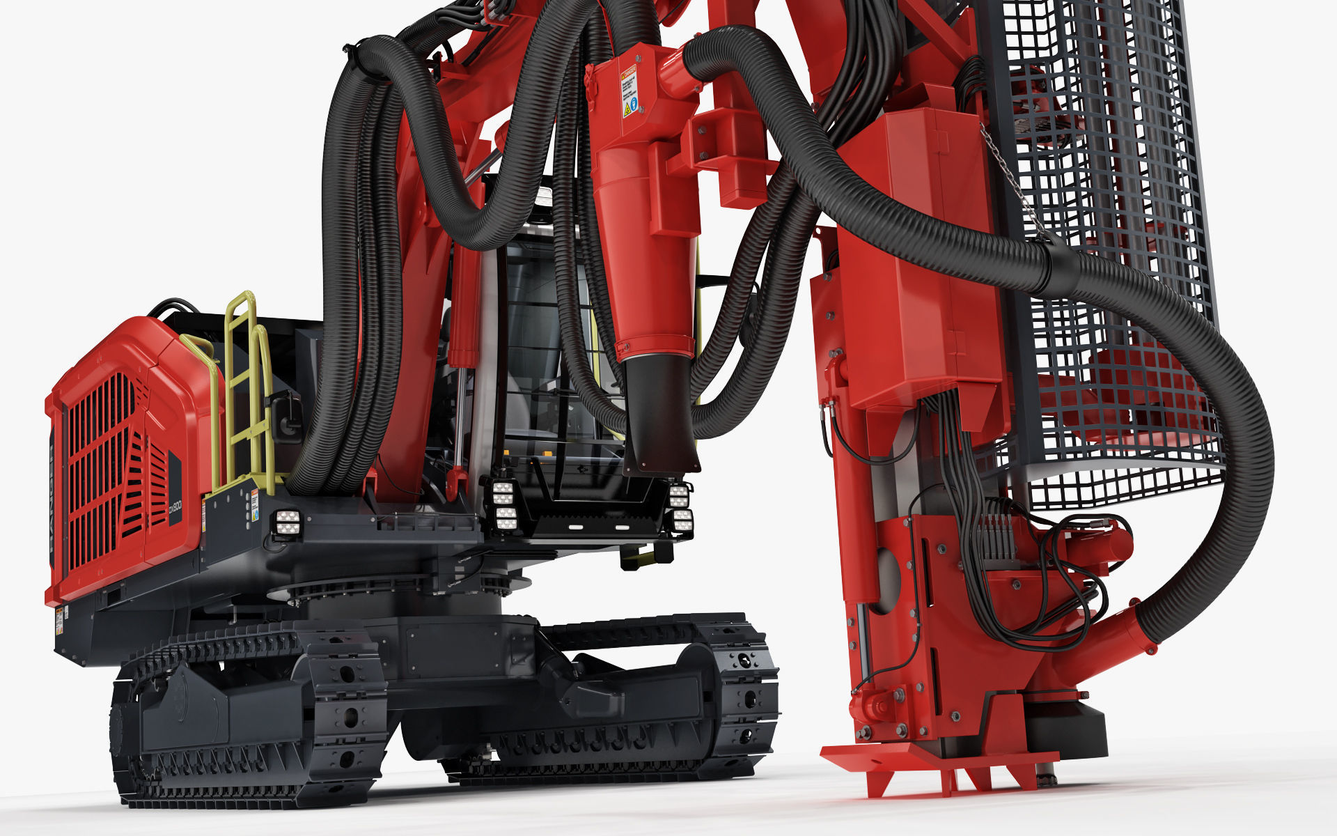 Surface top hammer drill rig Ranger DX800i 3D model | CGTrader