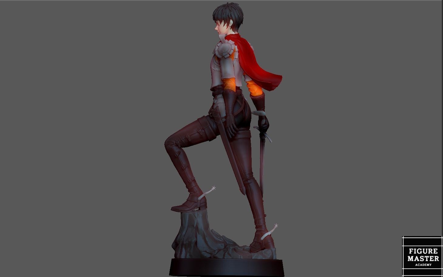 BERSERK CASCA FANTASY ANIME SWORD CHARACTER 3D PRINT MODEL 3D model 3D ...