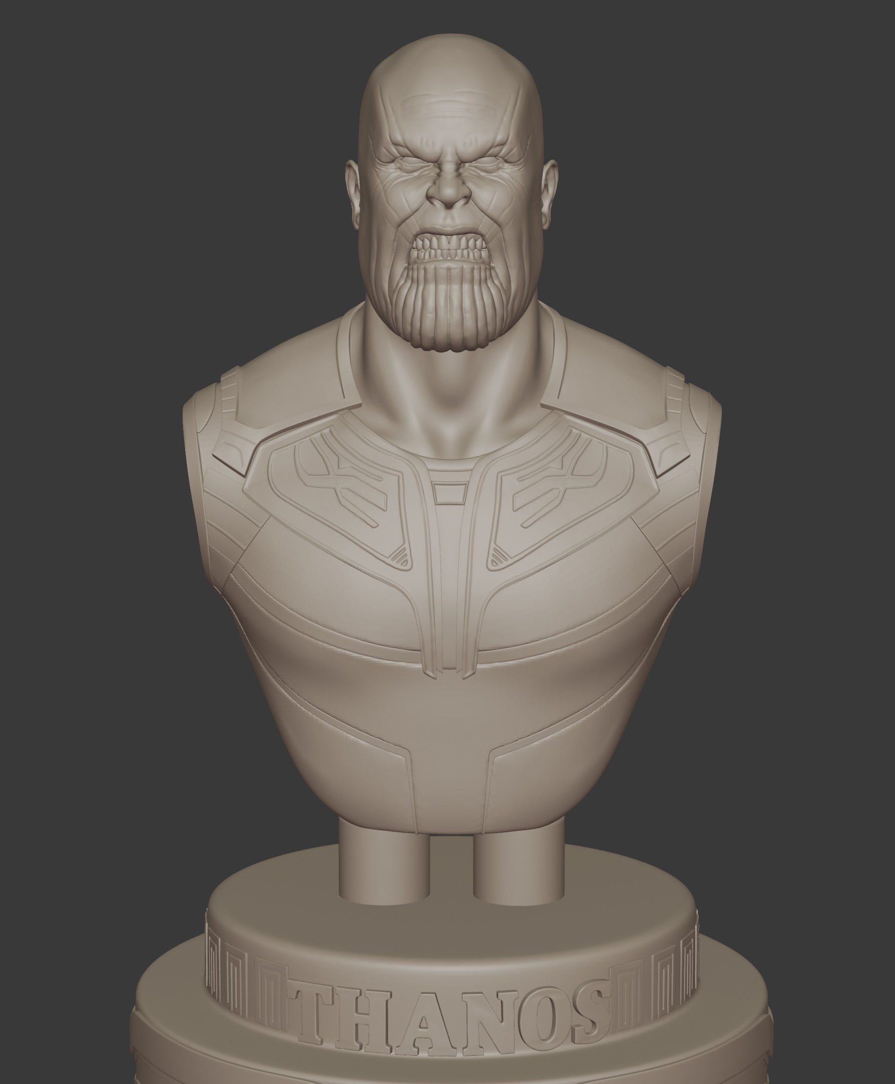 Thanos Bust 3d print 3D model 3D printable | CGTrader