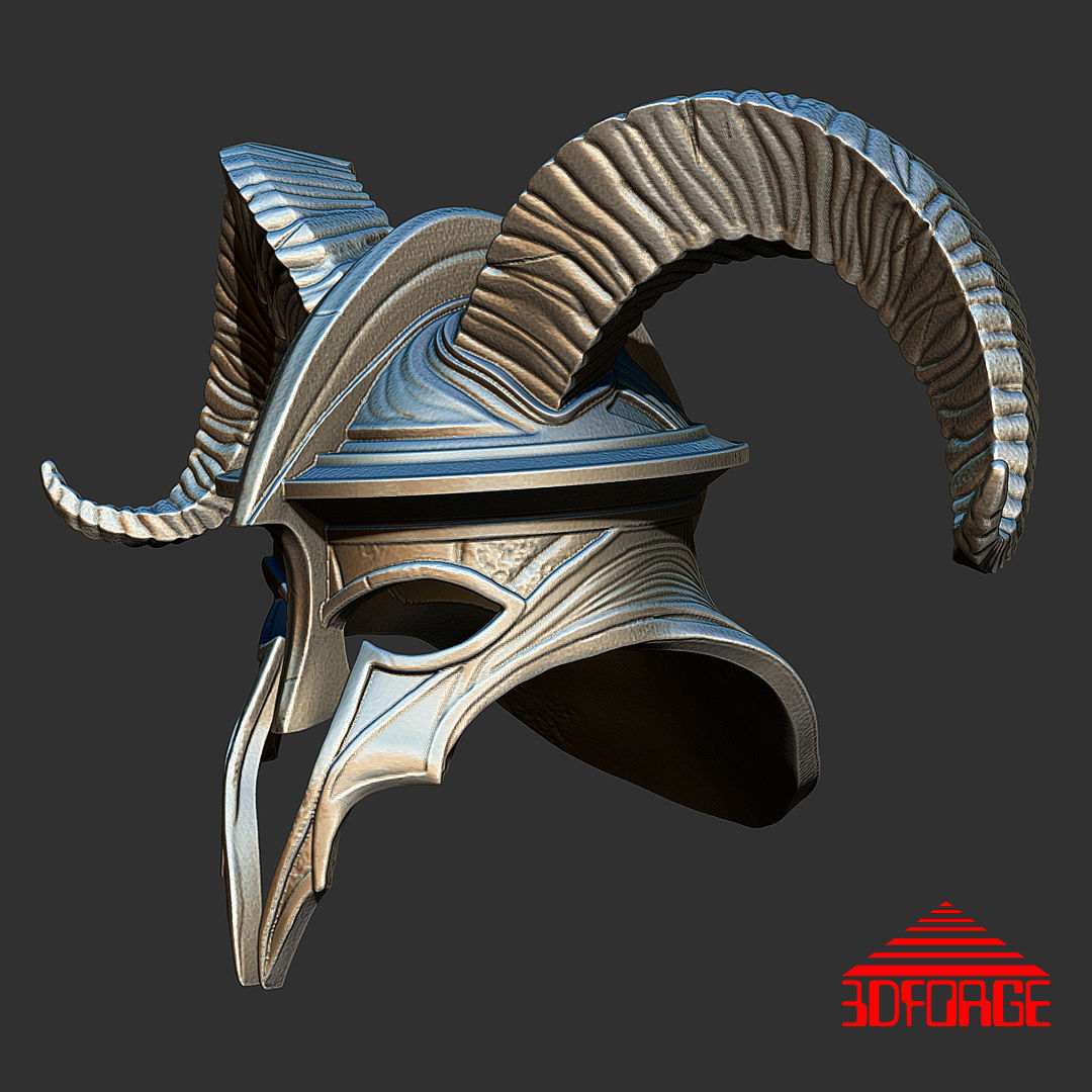 EASTERLING RINGWRAITH HEAD-HELMET FOR 6 INCH ACTION FIGURES 3D model 3D ...