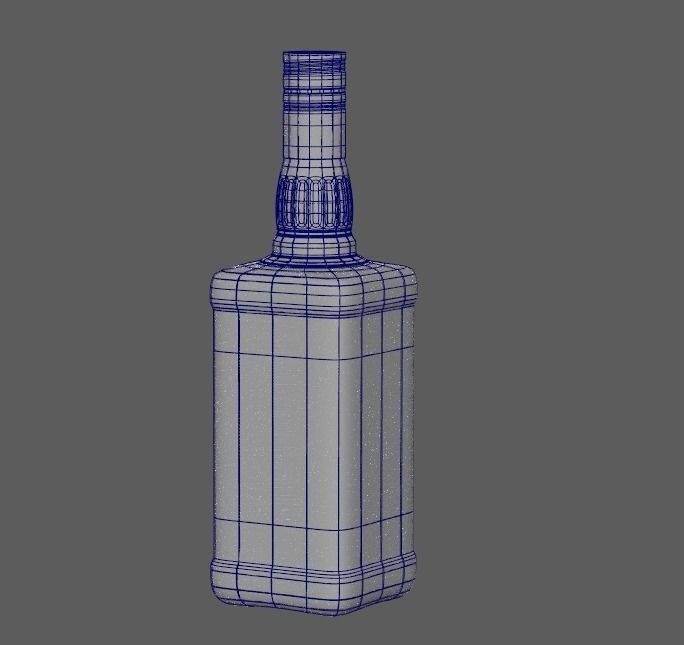 3D model Jim Beam Whisky VR / AR / low-poly | CGTrader
