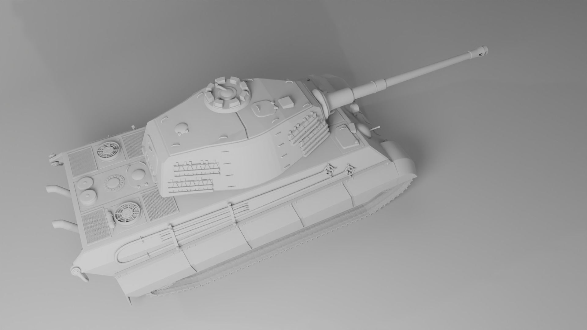 TIGER 2 3D model 3D printable | CGTrader