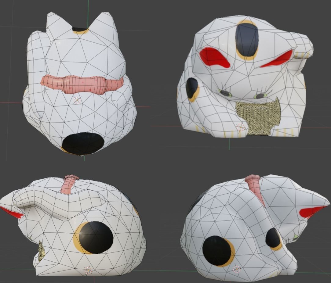 Fortune Cat Maneki Neko Lucky 3D model | CGTrader Fortune Cat Maneki Neko Lucky 3D model | CGTrader