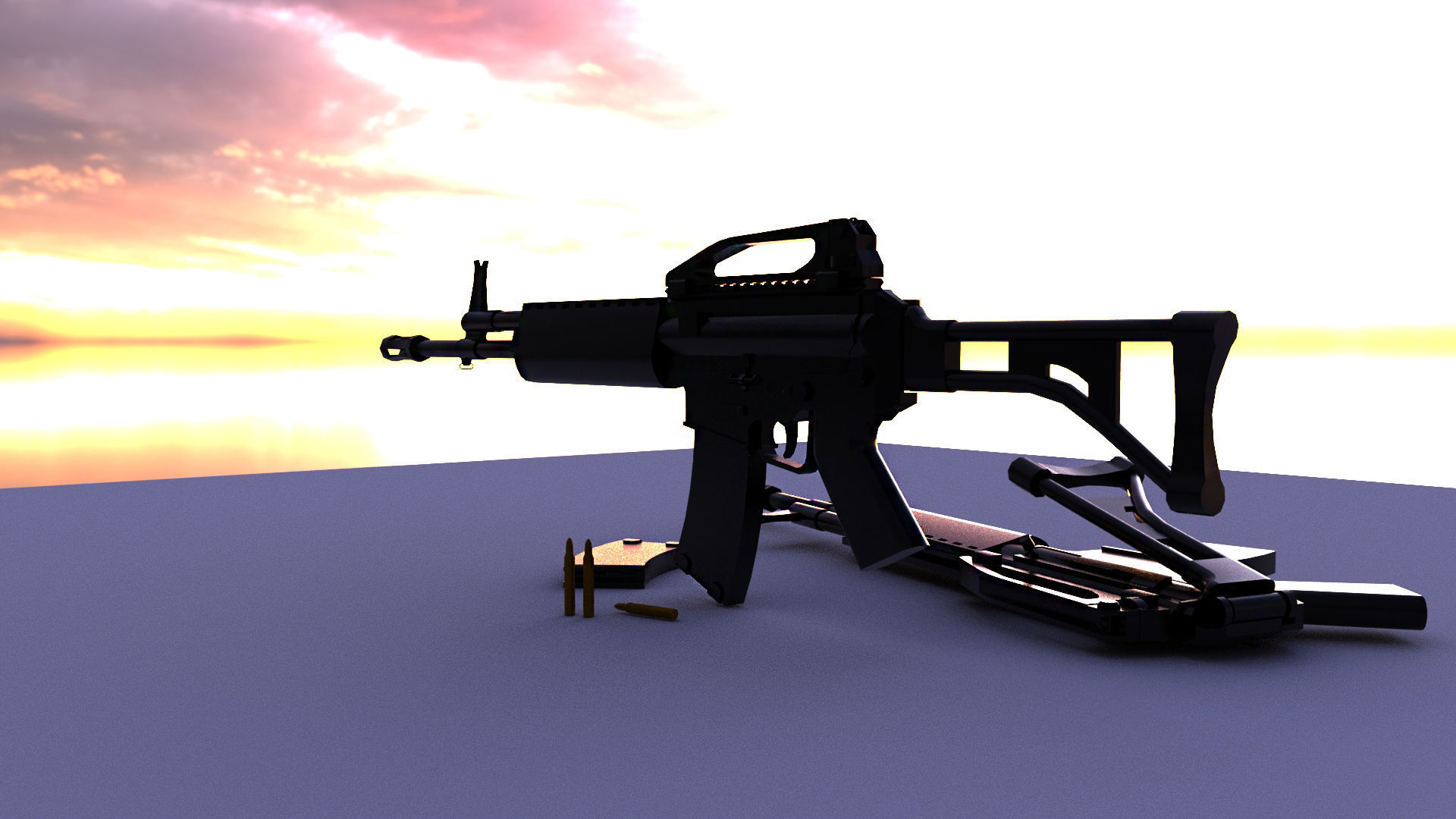 Pindad SS2 V2 3D model | CGTrader