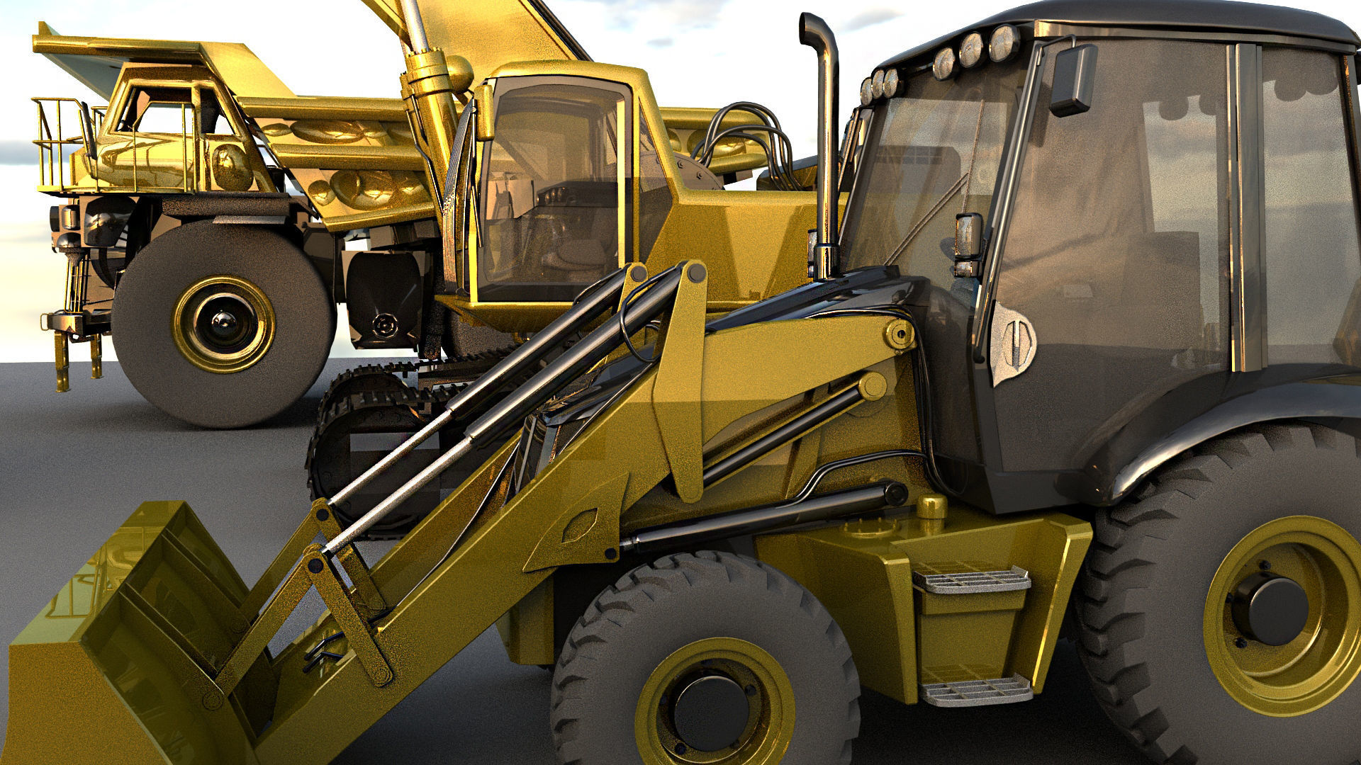 Construct Equipment 3D model | CGTrader