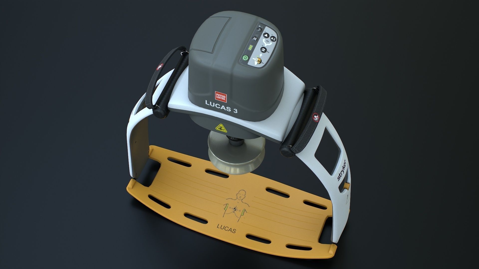 3D model Lucas 3 CPR Machine VR / AR / low-poly | CGTrader