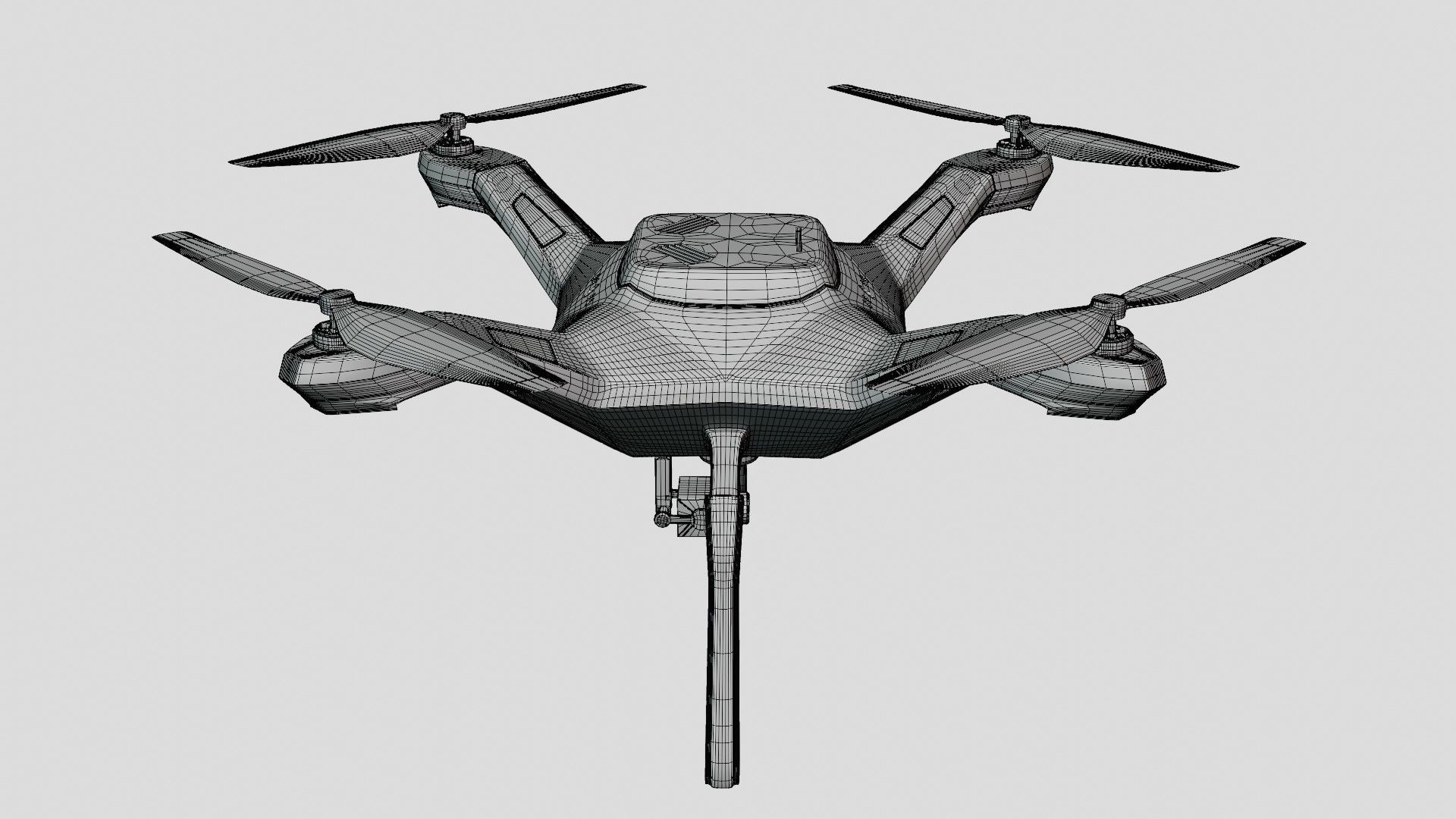 Simple Drone Free 3D model | CGTrader