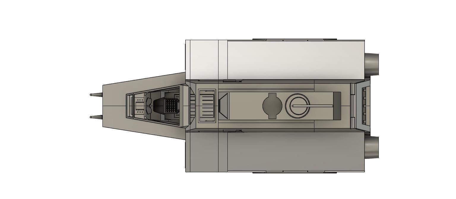 Phantom Attack Shuttle 3D model 3D printable | CGTrader
