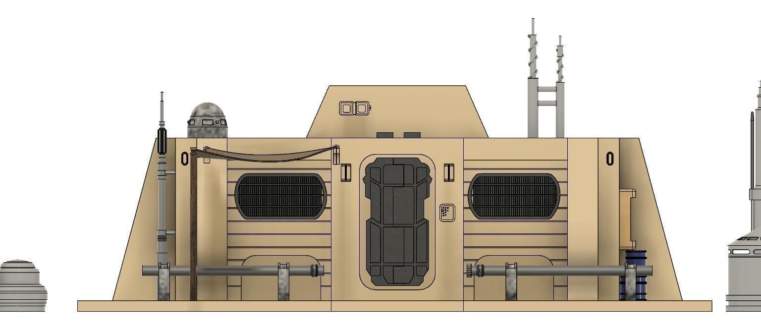 The Mandalorians House 3D model 3D printable | CGTrader