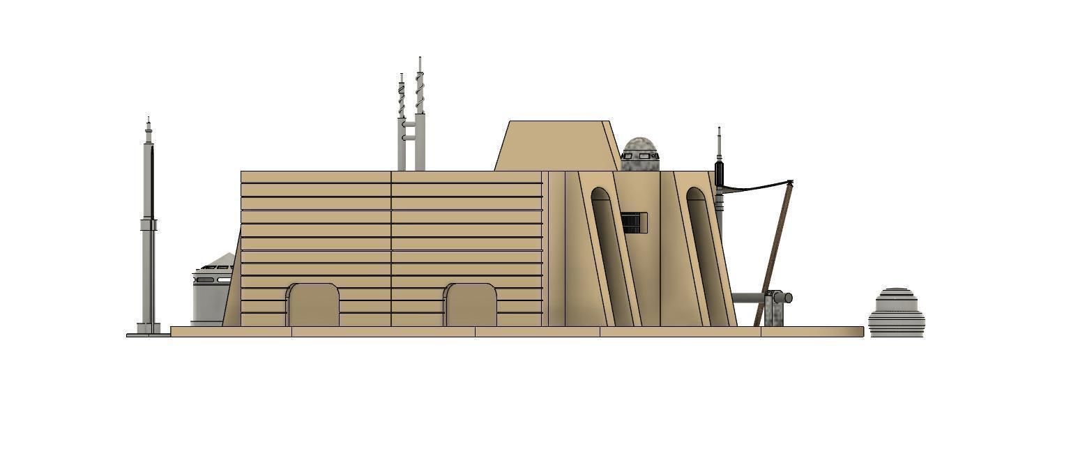 The Mandalorians House 3D model 3D printable | CGTrader