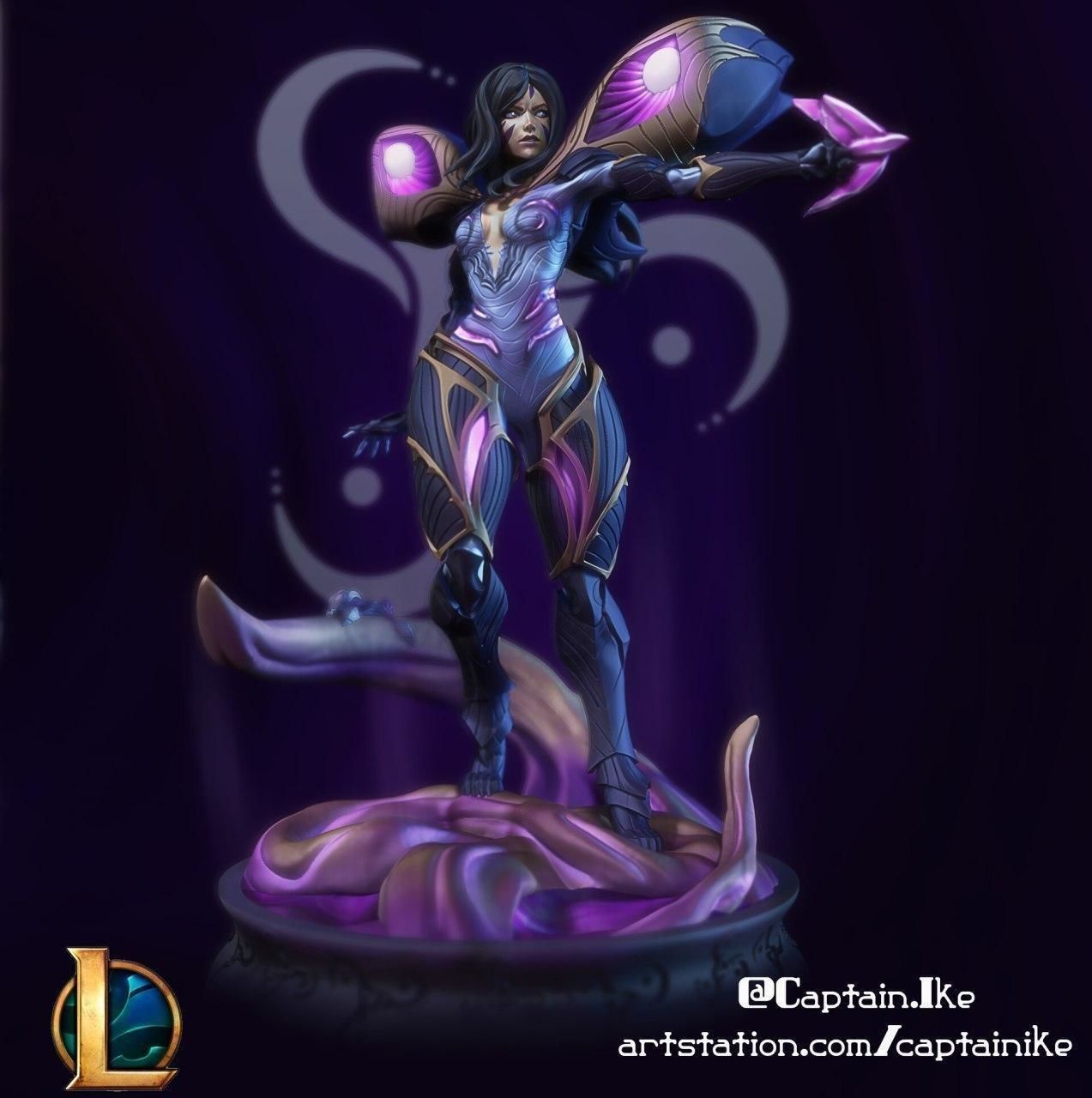3d Printed Kaisa Model 3d Model 3d Printable Cgtrader