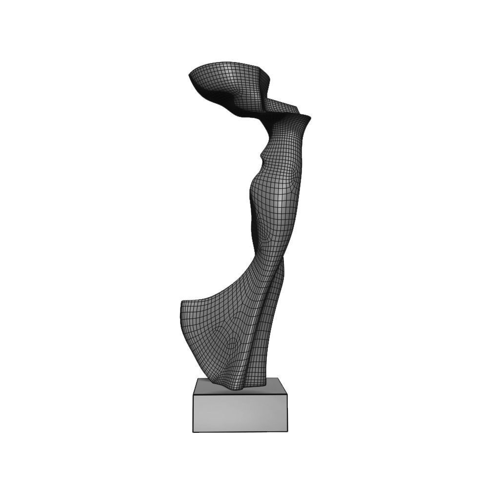3D model 3d sculputre abstract VR / AR / low-poly | CGTrader