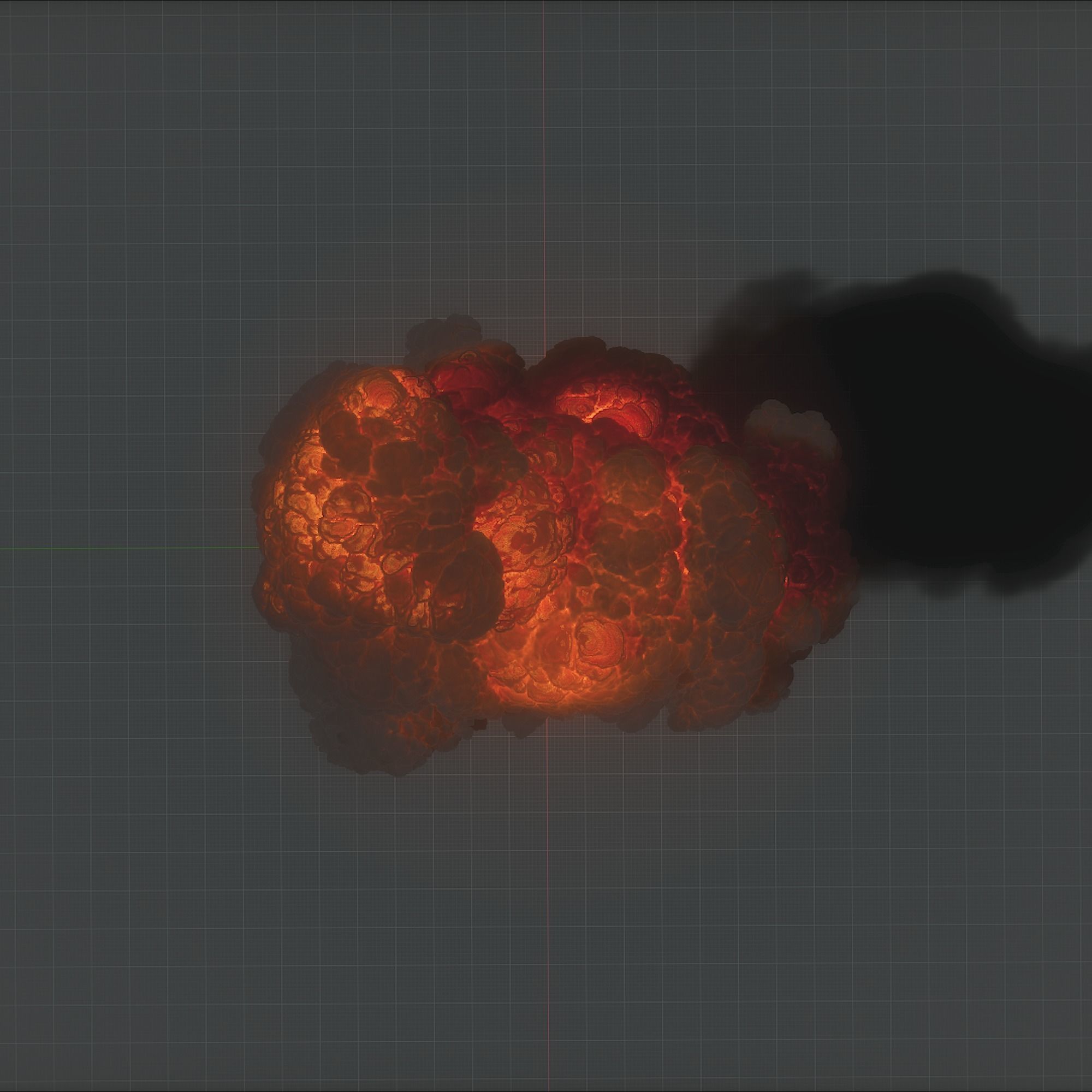 Big Oil Fire Animation 3D model animated | CGTrader