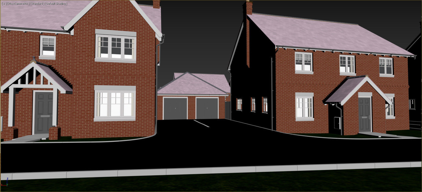 Residential neighborhood 3D model | CGTrader