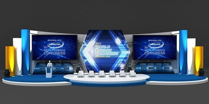 Special Stage Decor 077 3D model | CGTrader